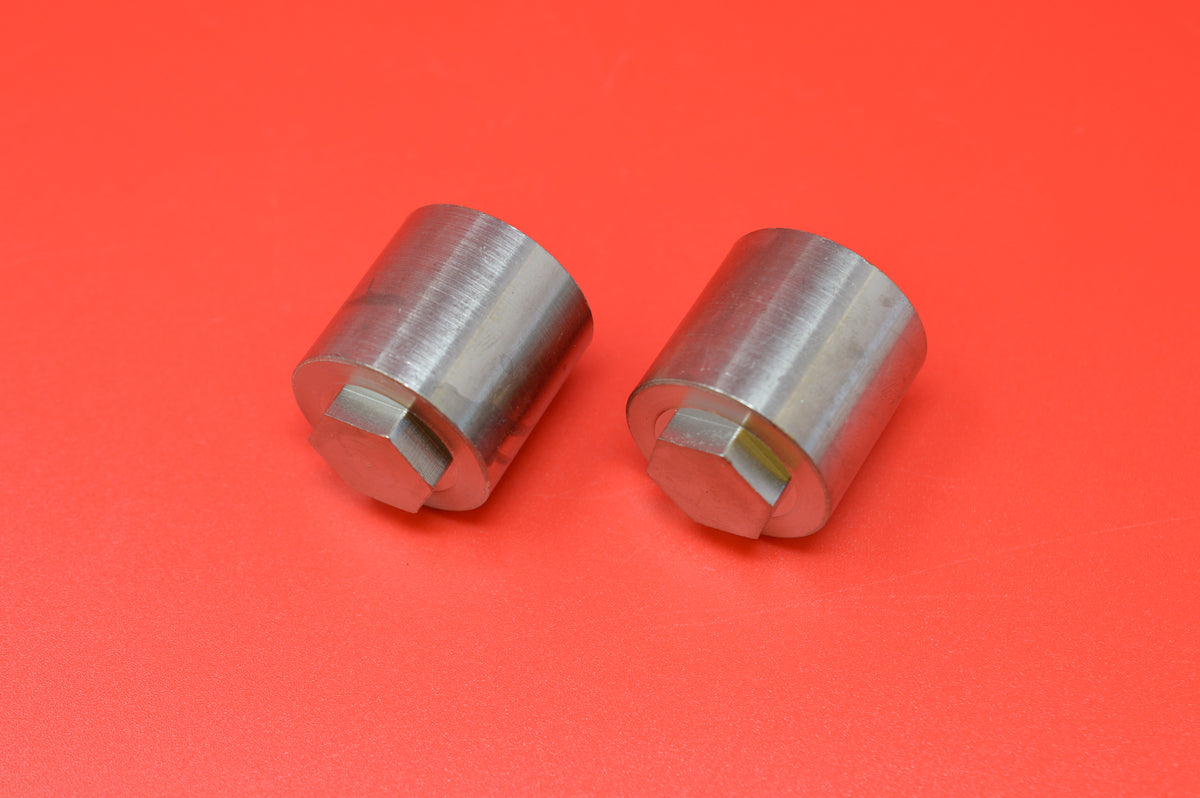 2549-12 HARLEY JD FRONT SPRING FORK CAPS 1912-1914 SINGLES & TWINS ...